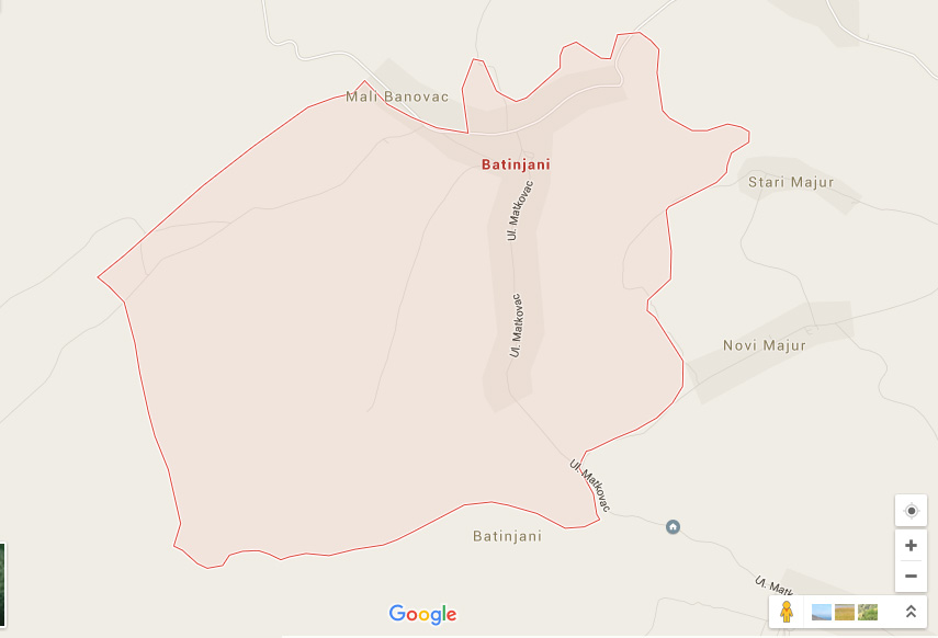 Batinjani - Grad Pakrac