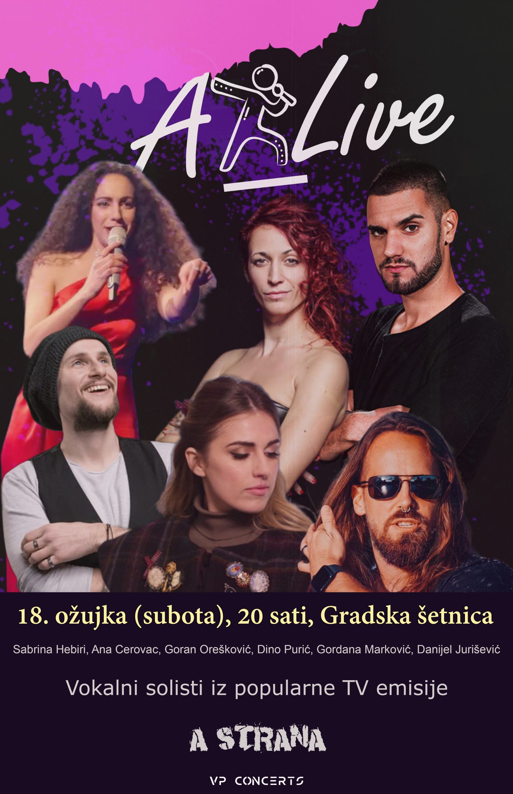Vokalni solisti "A strane" - Grad Pakrac