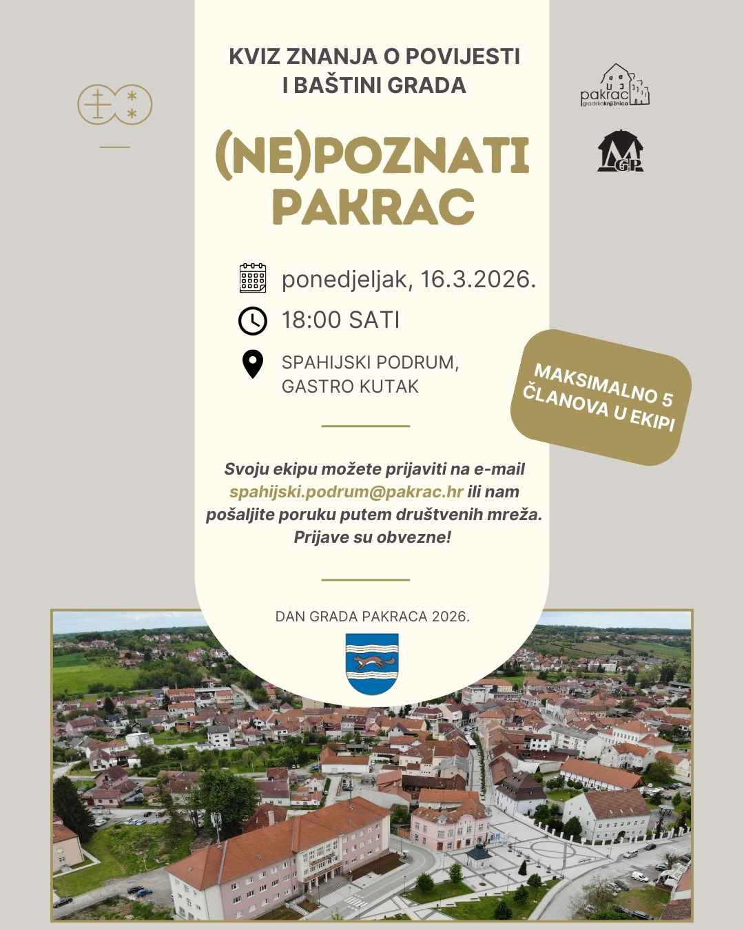 (NE)POZNATI PAKRAC - Grad Pakrac
